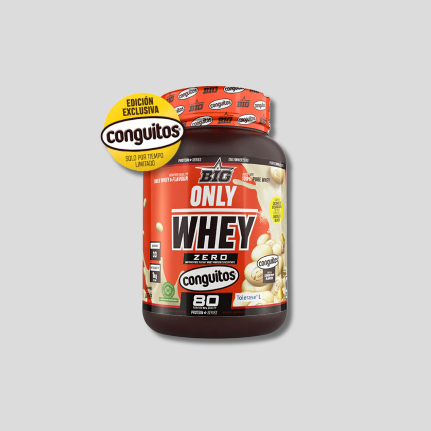 Comprar ONLY WHEY TOLERASE CONGUITOS WHITE BIG 1KG barato online